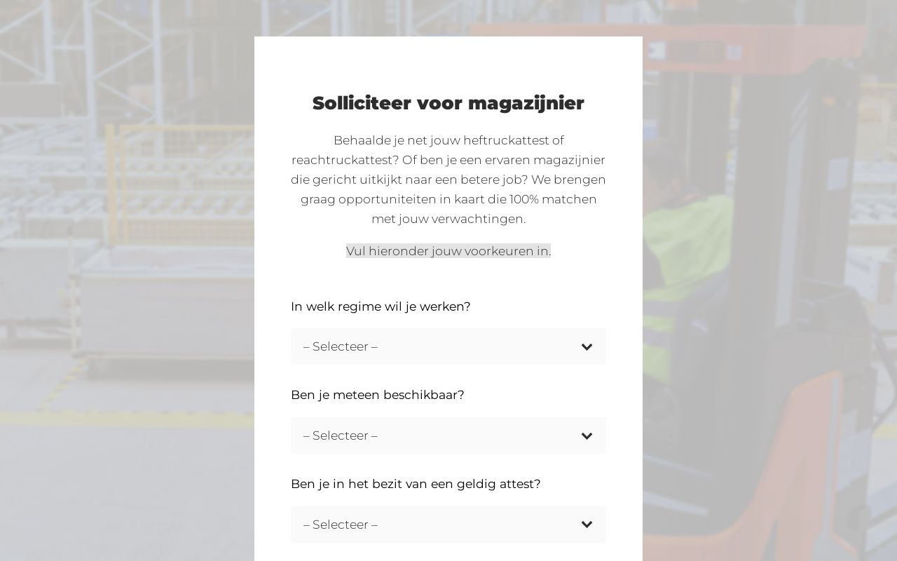 Magazijnier